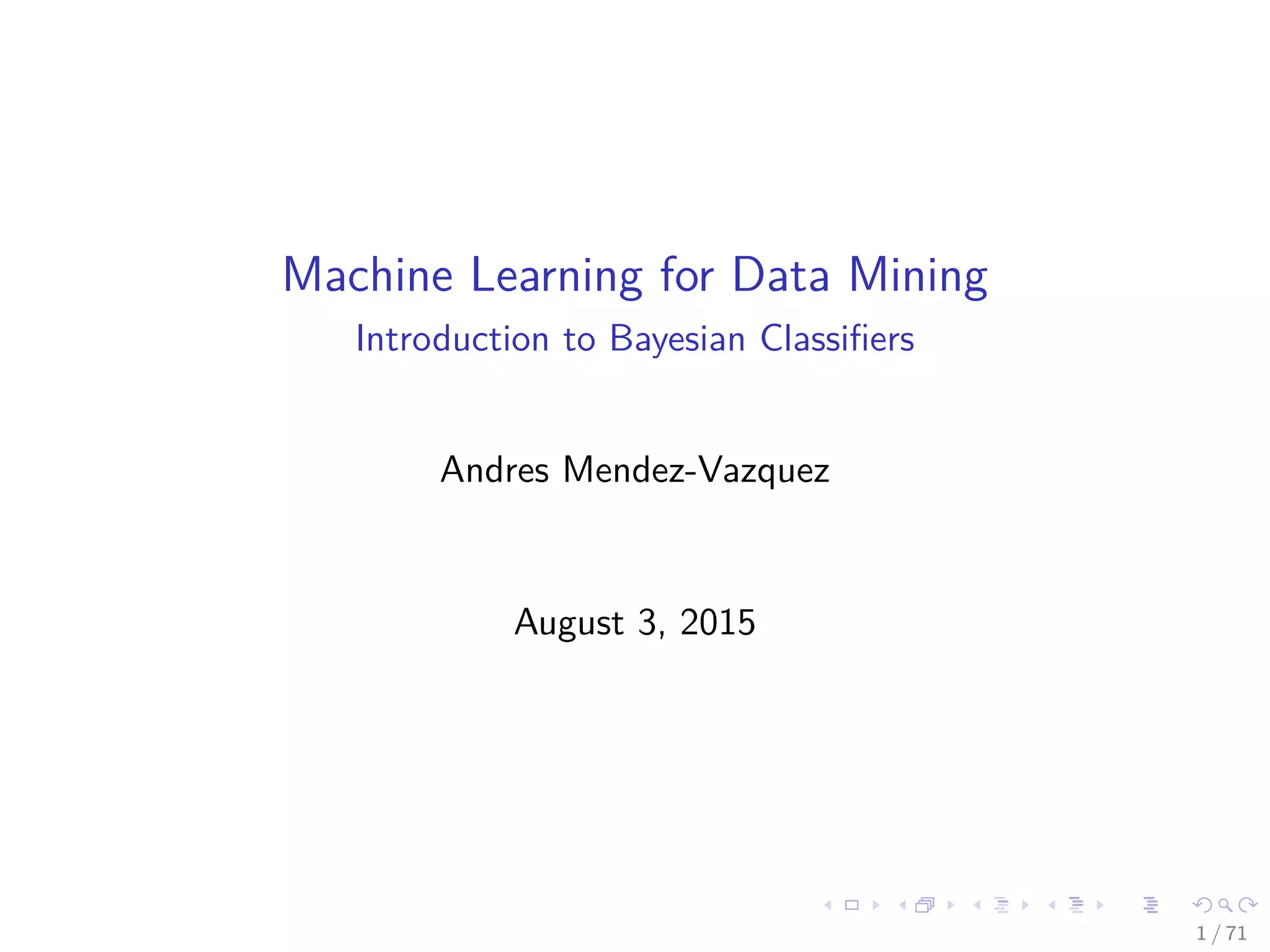 06 Machine Learning - Naive Bayes | PDF