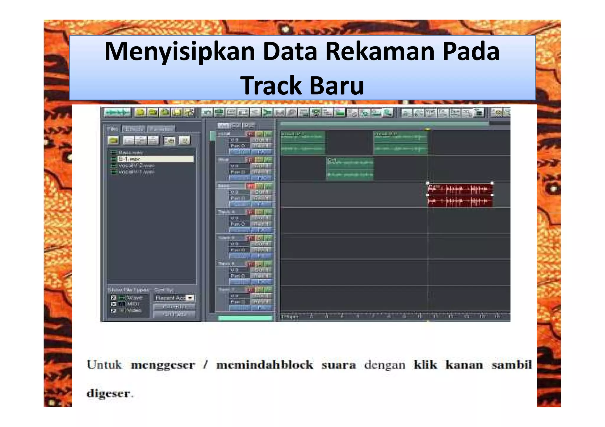 04. merekam audio dengan adobe audition | PPT