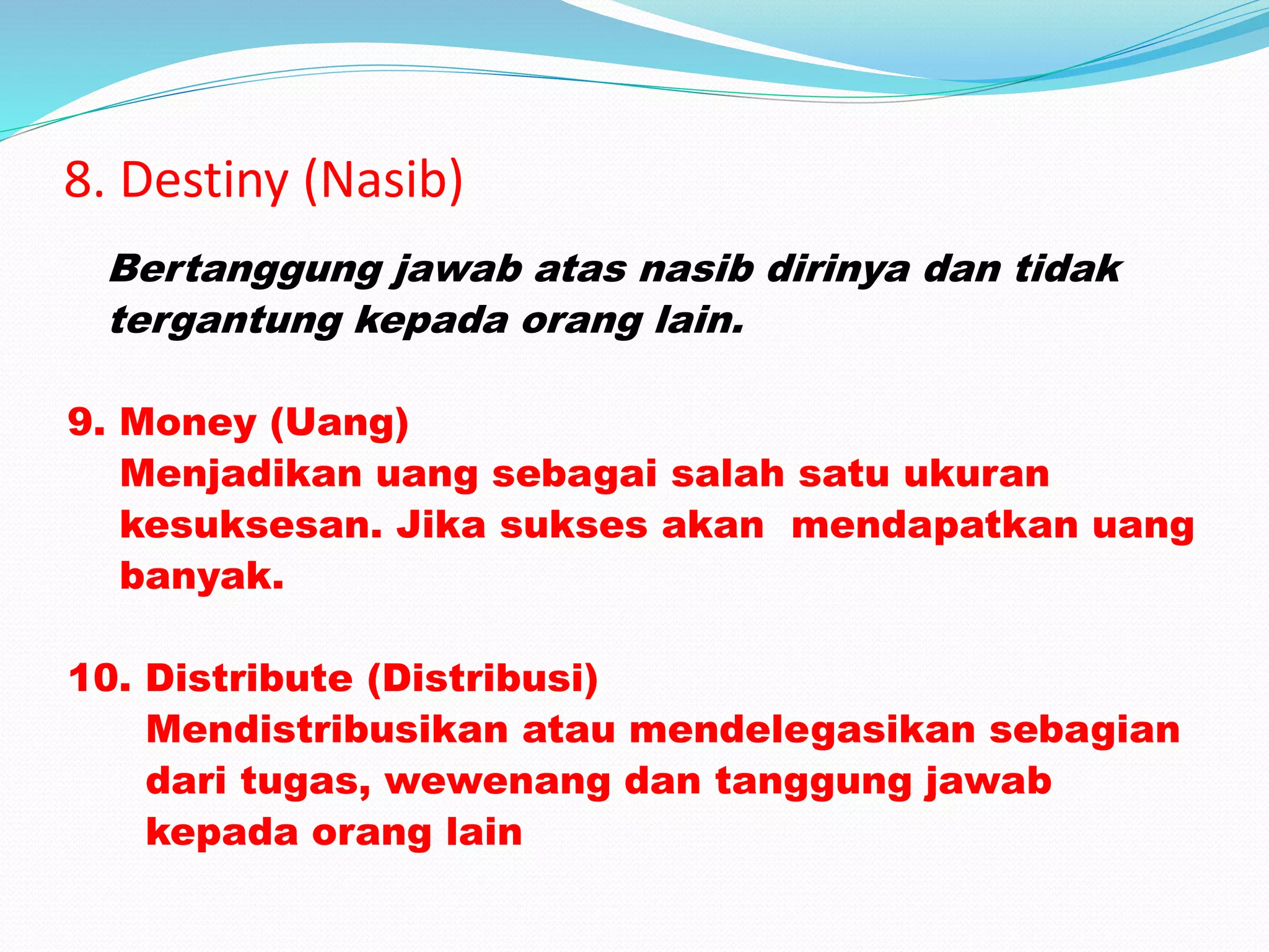 KEWIRAUSAHAAN - Karakteristik Wirausahawan | PPTX