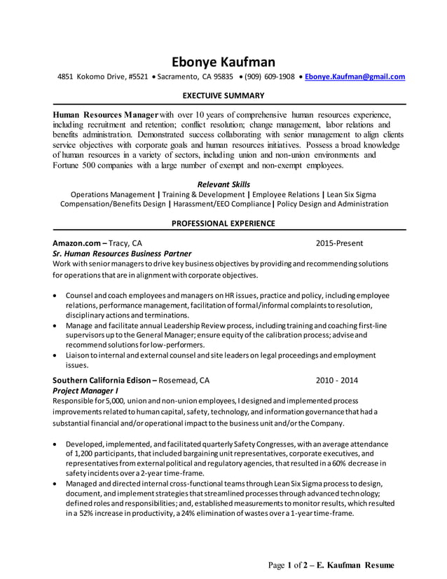 0 4.27.16 comprehensive resume | PDF