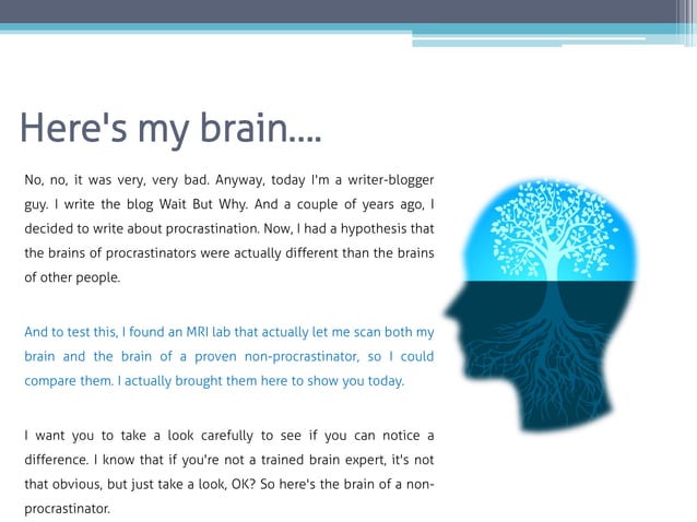 Inside the mind of a master procrastinator - Tim Urban | PDF | Brain ...