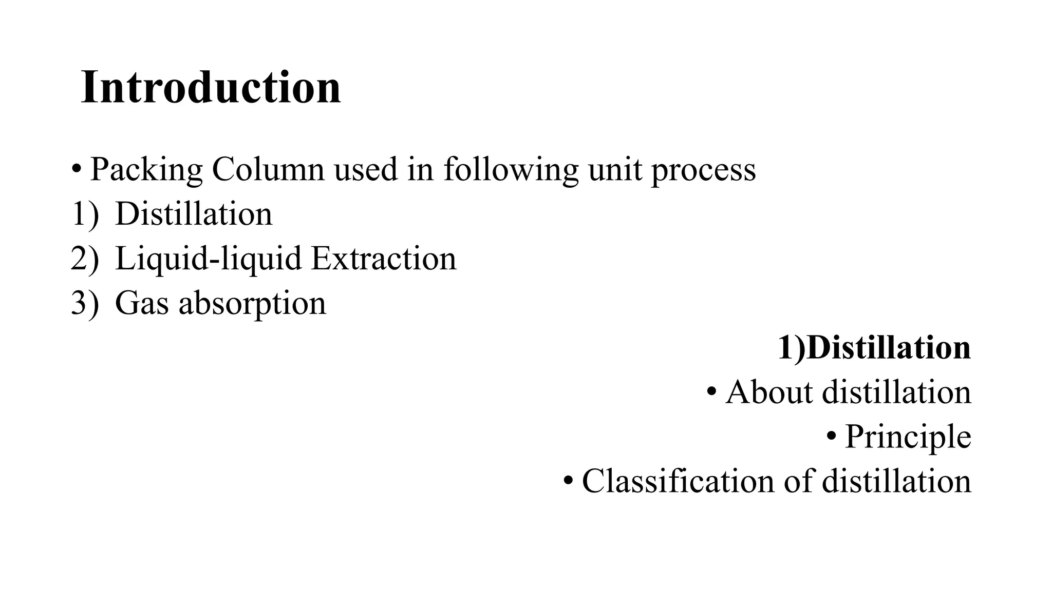 column packing in mass transfer | PPTX