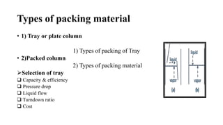 column packing in mass transfer | PPTX