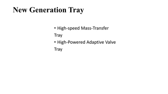 column packing in mass transfer | PPTX