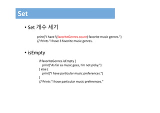 Swift 3 Programming for iOS : Collection | PDF