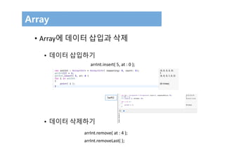 Swift 3 Programming for iOS : Collection | PPT