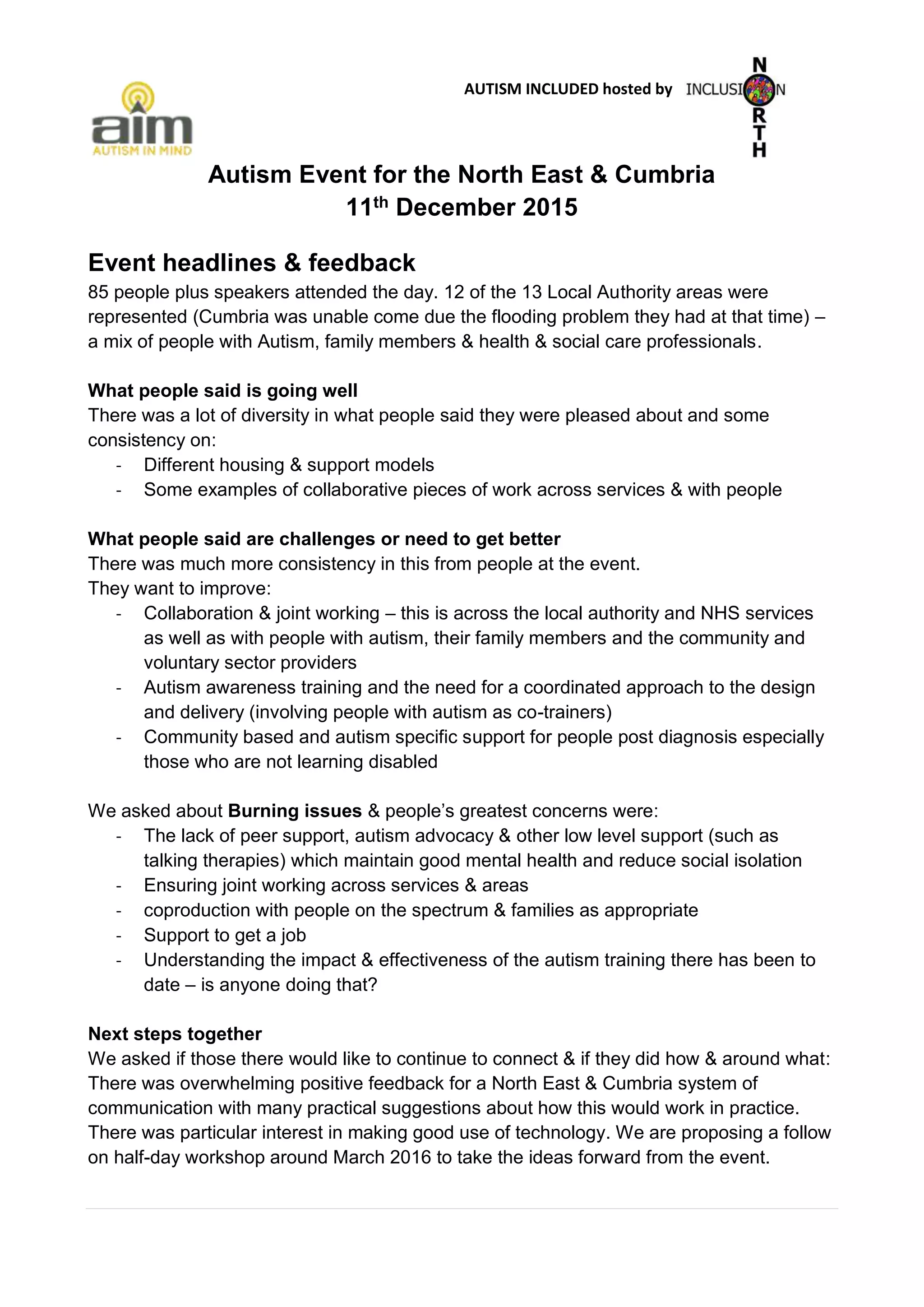 04. summary and next steps final dec 15 | PDF