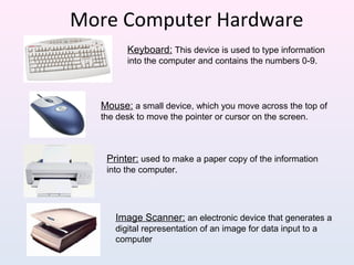 04. features hardware and software - ipo of computer | PPT | Computing | Technology & Computing