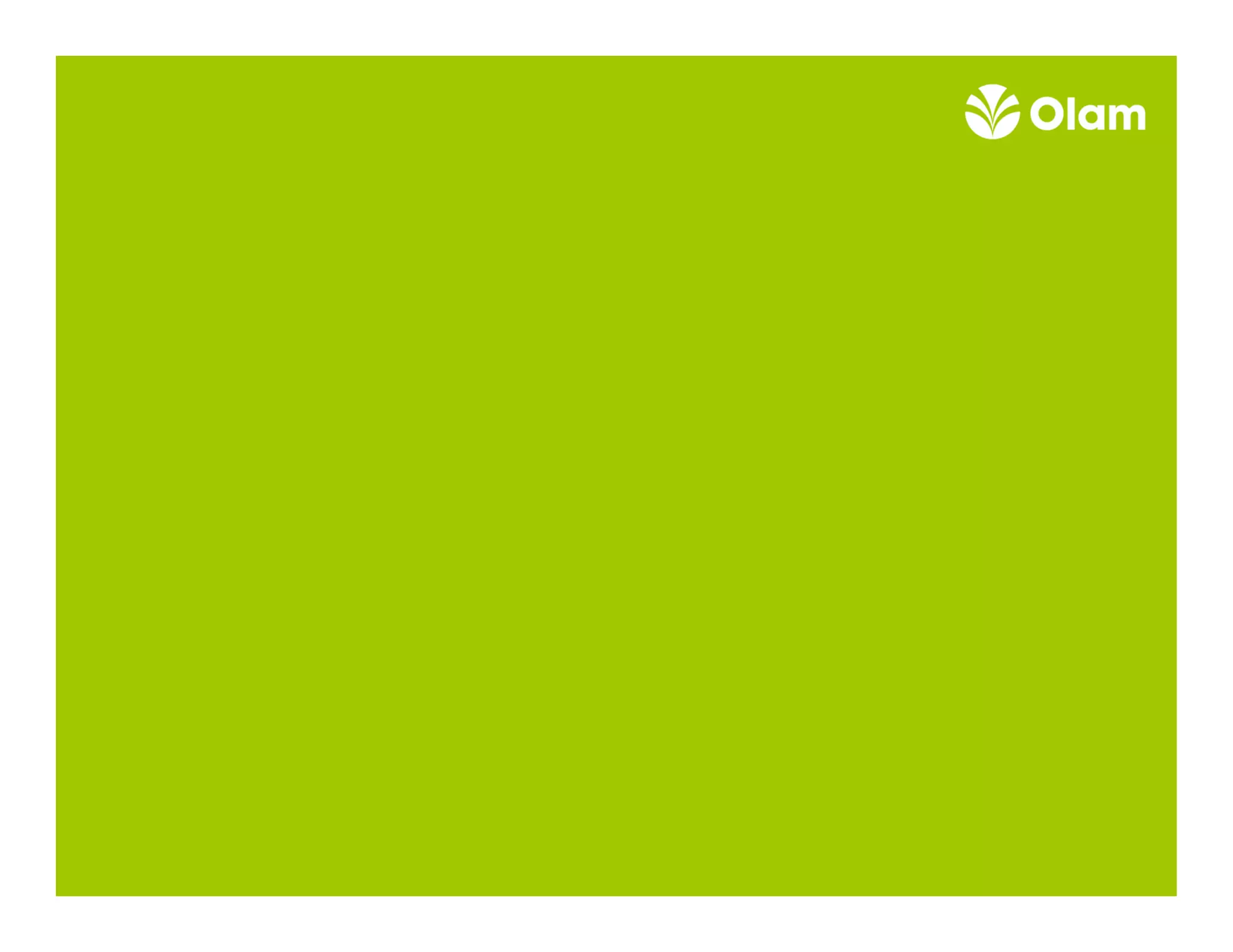 Olam international: Why Sustainable Rice? | PPT