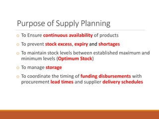 04. supply planning | PPTX