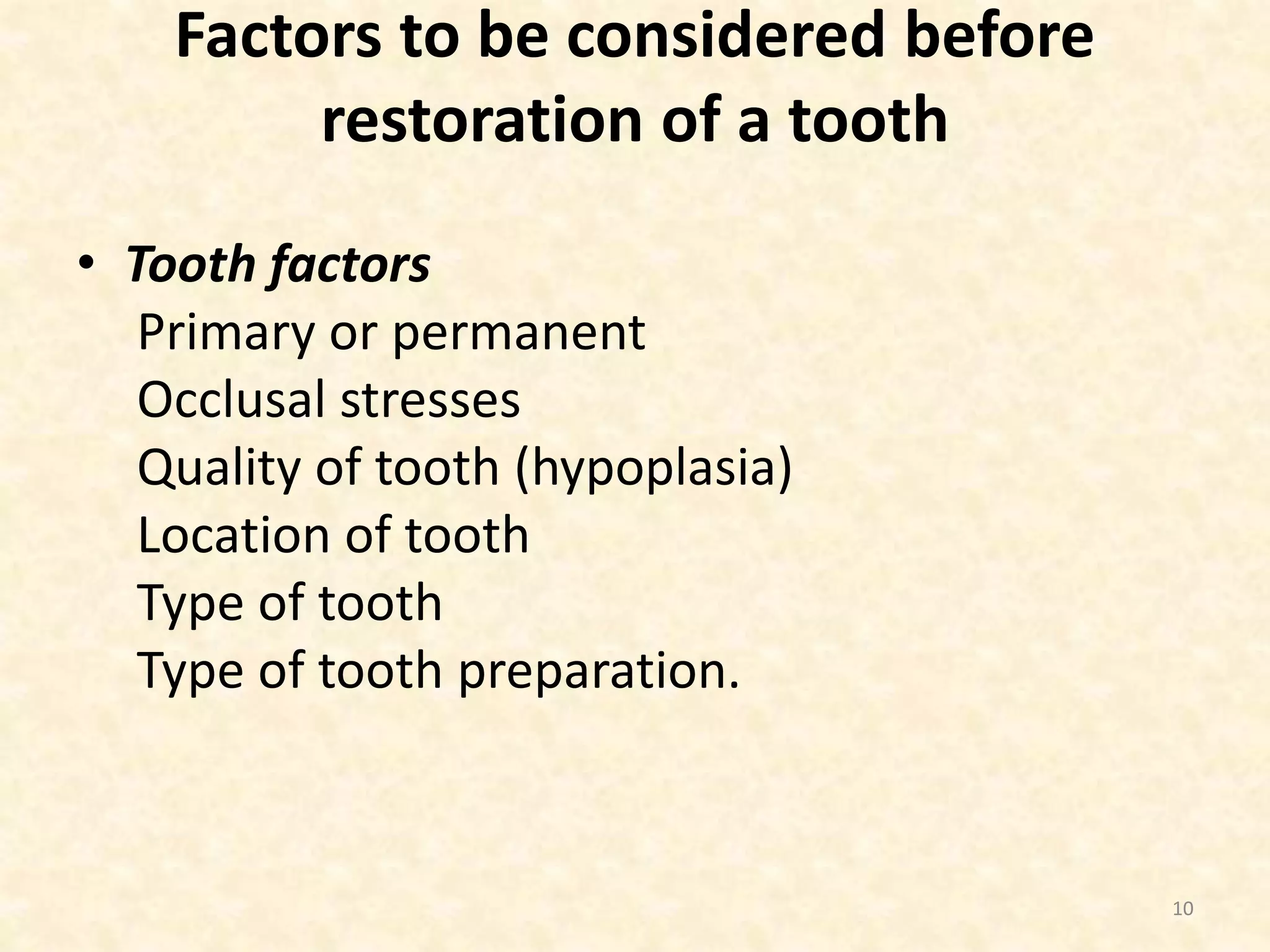 04.principles of tooth preparation | PPTX