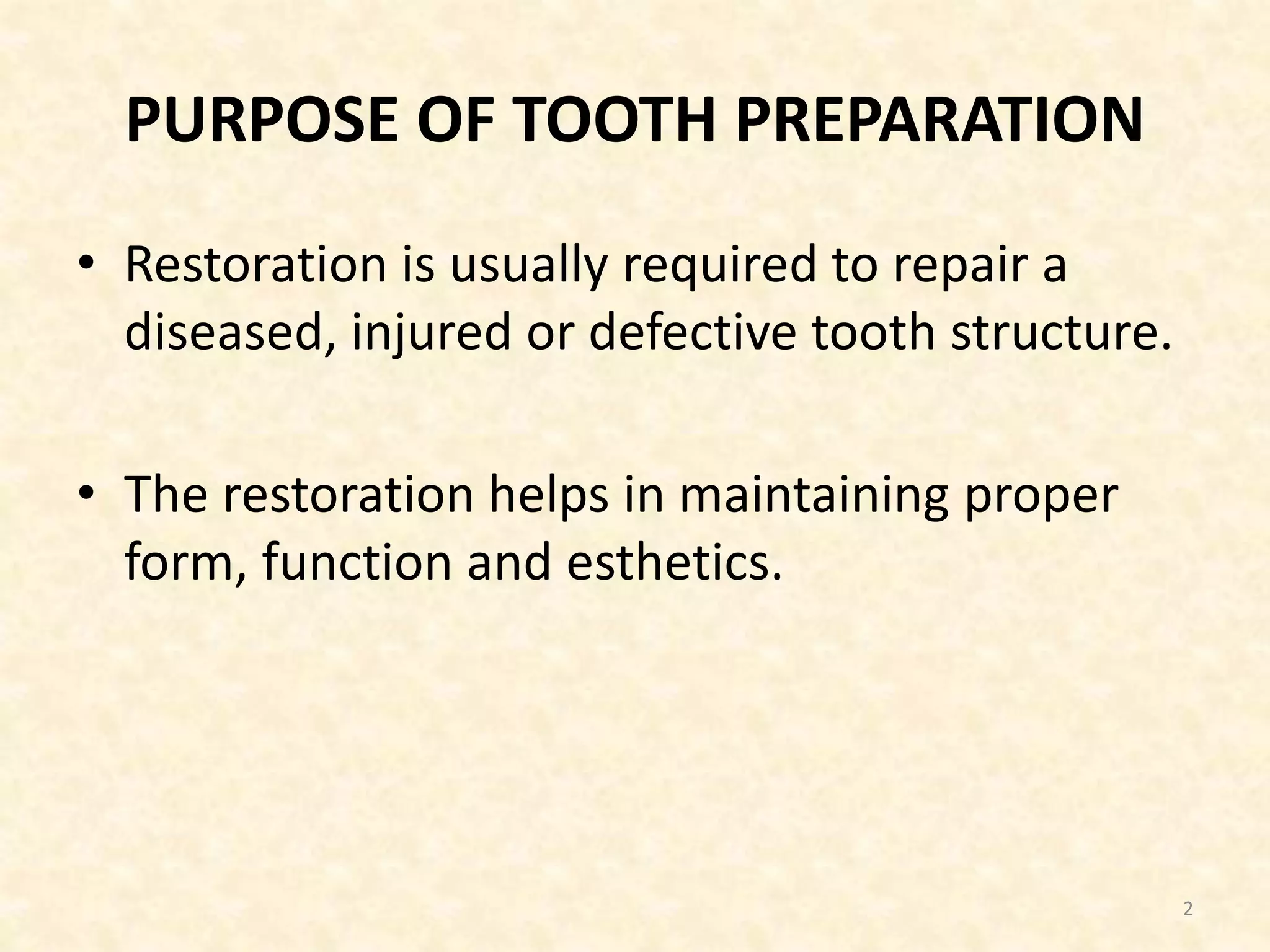 04.principles of tooth preparation | PPTX
