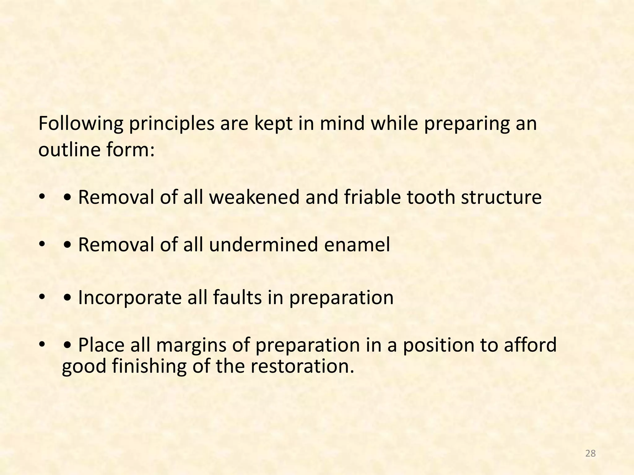 04.principles of tooth preparation | PPTX