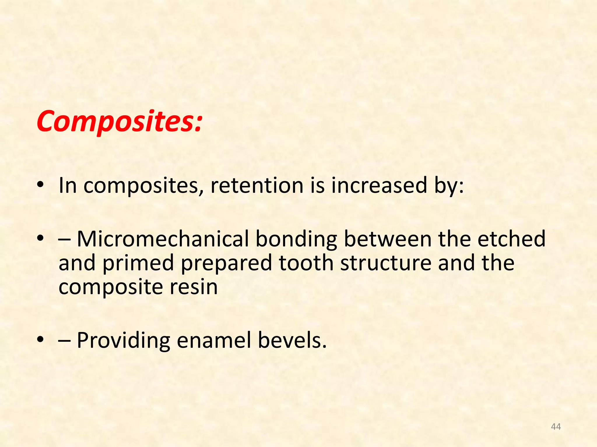 04.principles of tooth preparation | PPTX