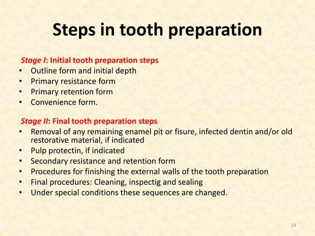04.principles of tooth preparation | PPTX | Dental Health | Diseases and Conditions