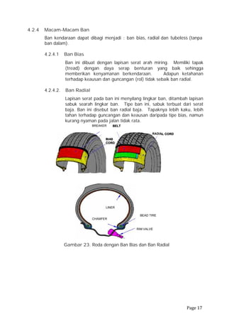 04. lapiran materi modul roda & ban | PDF