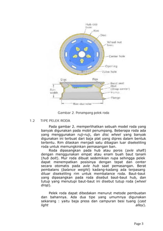 04. lapiran materi modul roda & ban | PDF