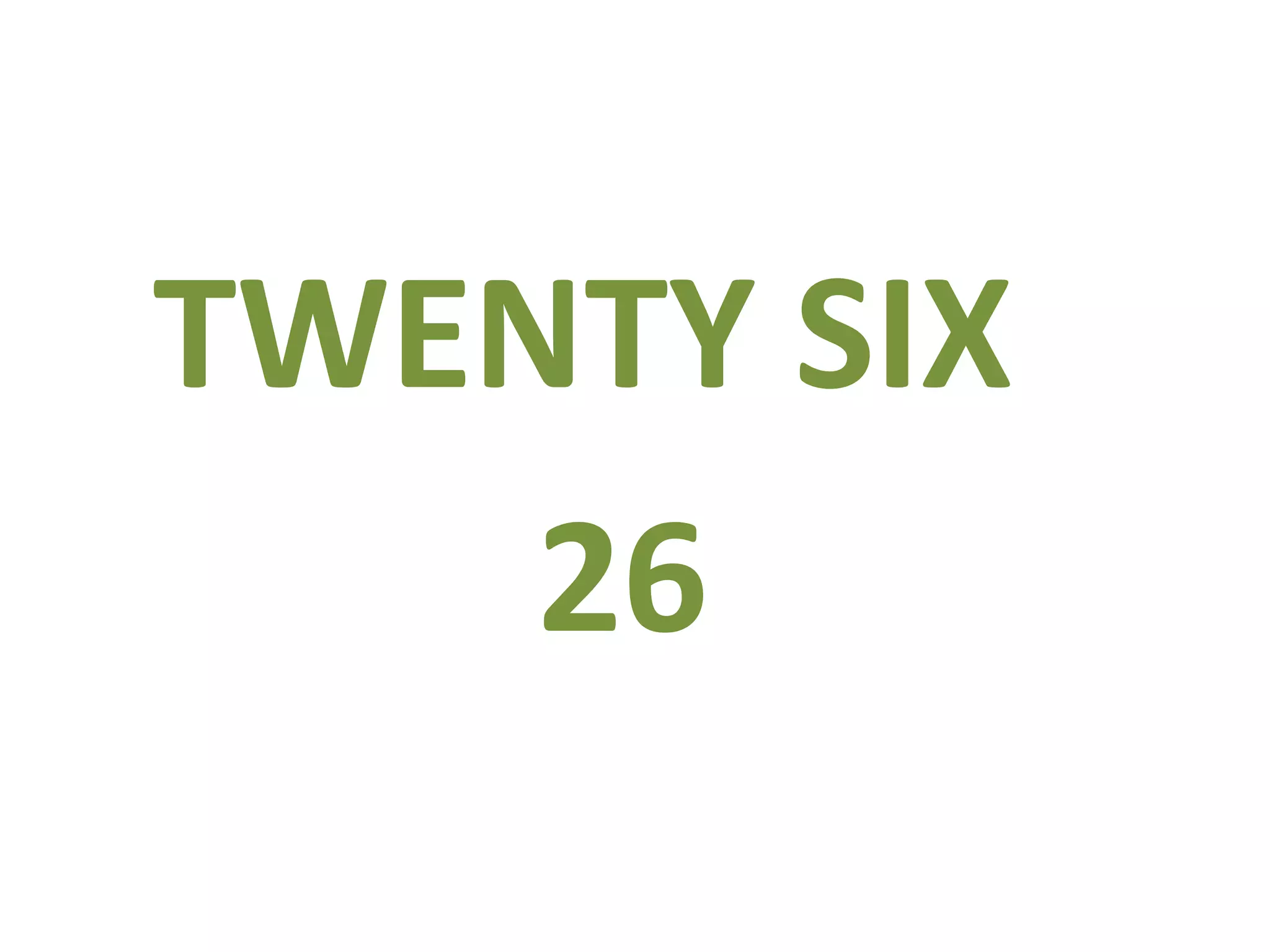 NUMBERS FROM 1 TO 50 | PPT