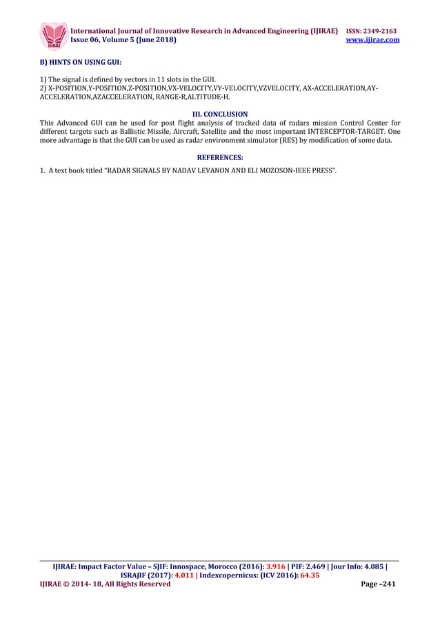Advanced Gui For Plotting Trajectory Data Pdf Technology And Computing