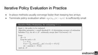 Reinforcement Learning 4. Dynamic Programming | PDF