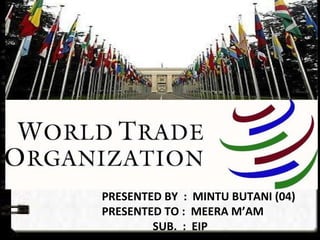 world Trade Organization | PPT