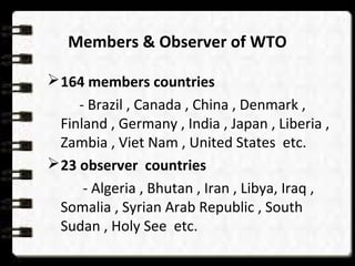 world Trade Organization | PPT