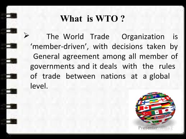 world Trade Organization | PPT