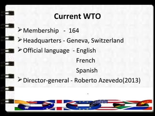world Trade Organization | PPT