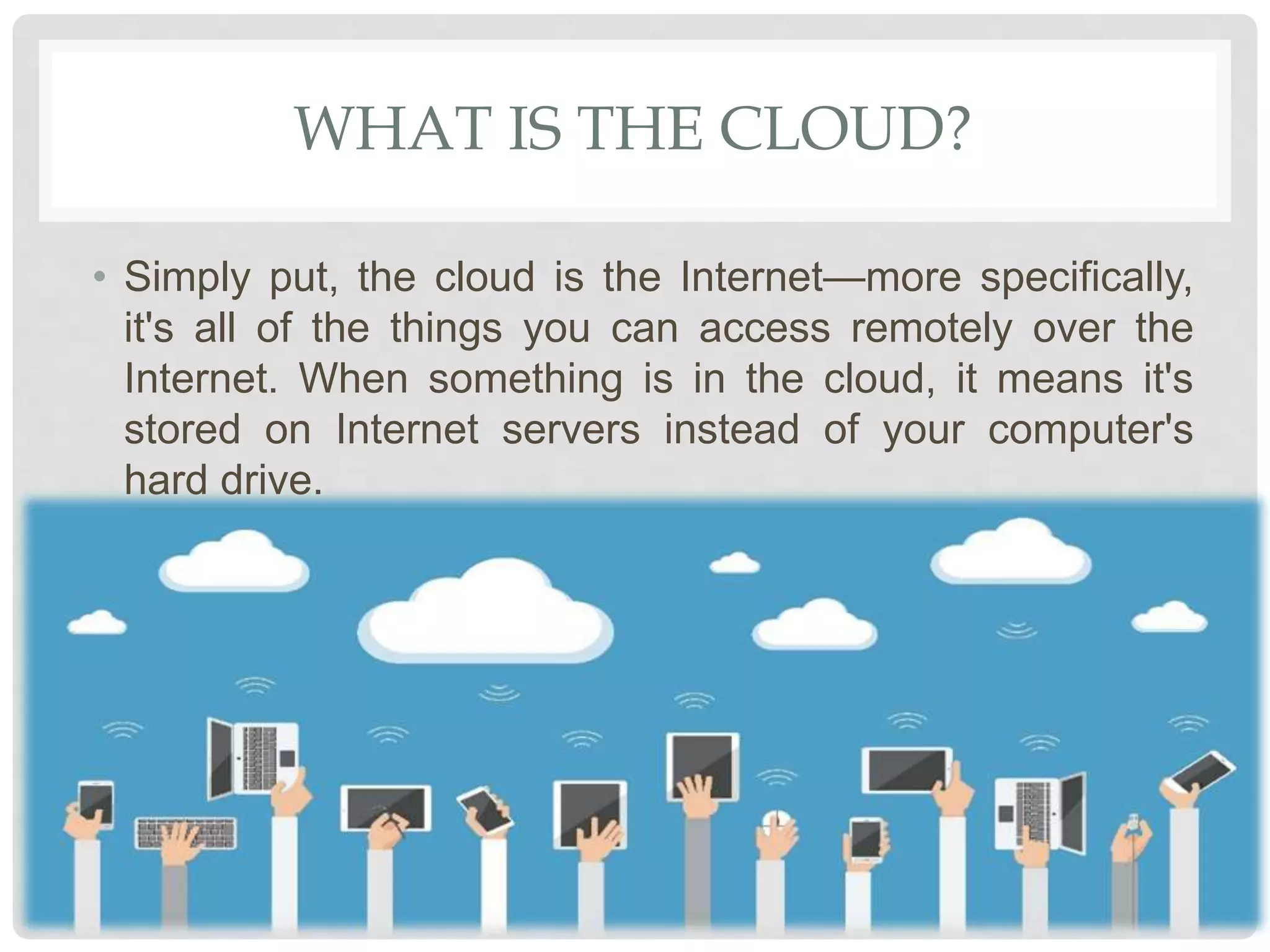 S01.L04 - Understanding the Cloud | PPT