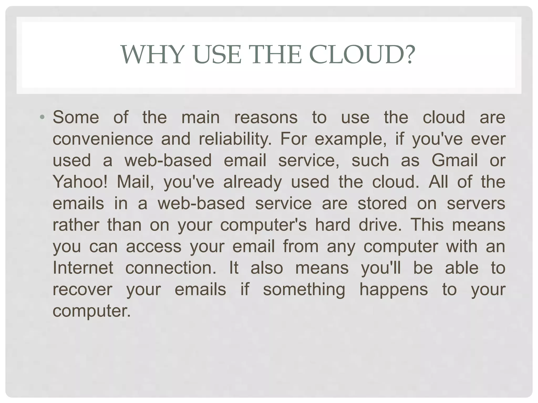 S01.L04 - Understanding the Cloud | PPT