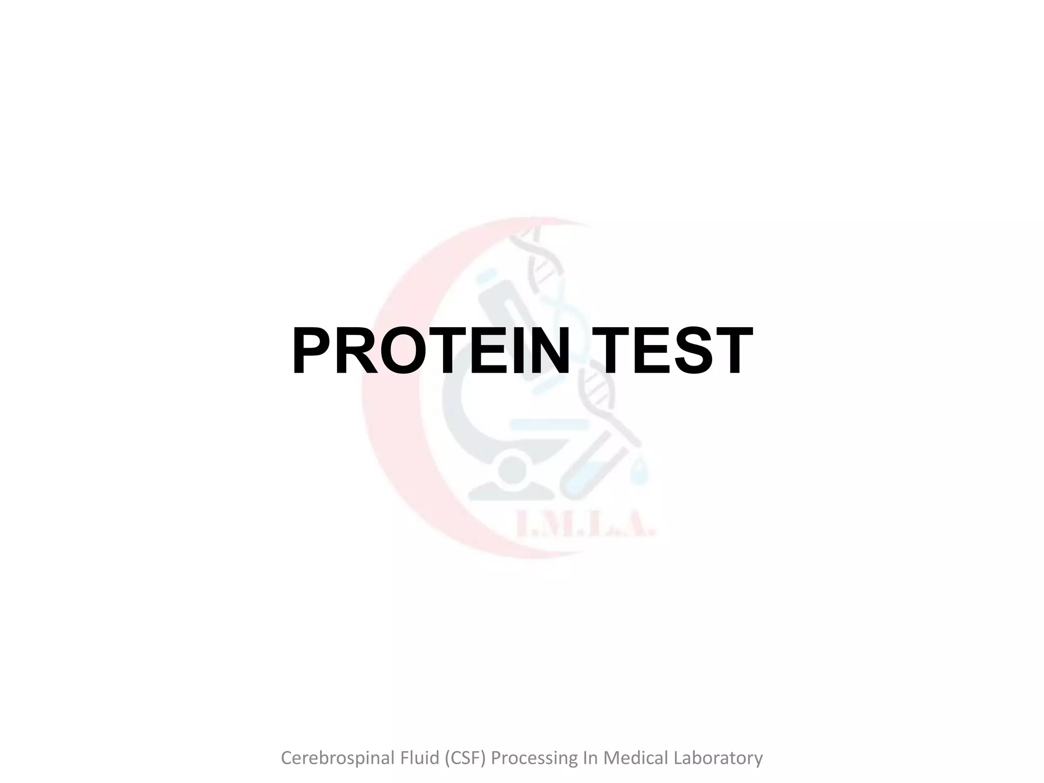 CSF BIOCHEMICAL EXAMINATION | PDF