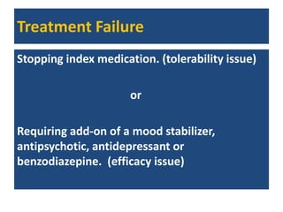Journal presentation on comparative efficacy of different mood ...