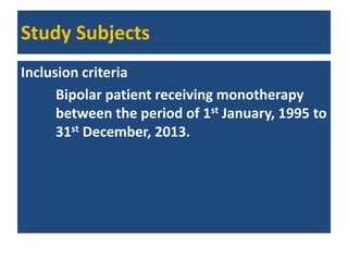 Journal presentation on comparative efficacy of different mood ...