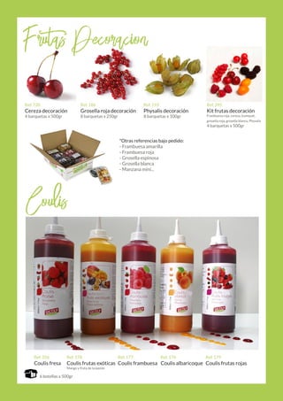Catálogo de Frutas Delirium #alimentamostusdeseos | PDF