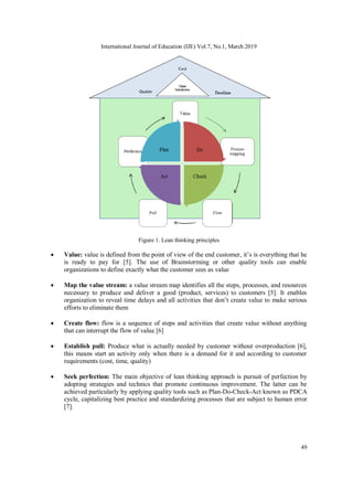 SIPOC MODEL IN MOROCCAN ENGINEERING EDUCATION CONTEXT: LEAN APPROACH | PDF
