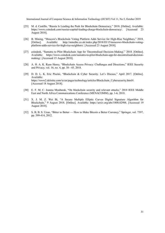 ELECTION SYSTEM BASED ON BLOCKCHAIN TECHNOLOGY | PDF