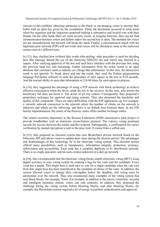 ELECTION SYSTEM BASED ON BLOCKCHAIN TECHNOLOGY | PDF