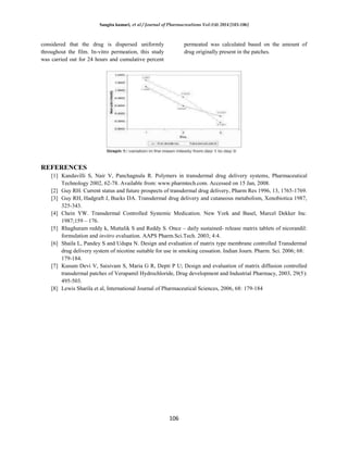 Novel drug delivery systems (NDDS) formulation and evaluation of ...