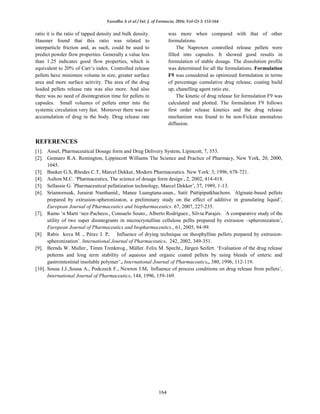 Formulation and evaluation of controlled drug release naproxen pellets ...