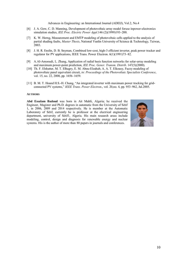 Implementation Of A Real Time Monitoring System For A Photovoltaic Generation System Pdf