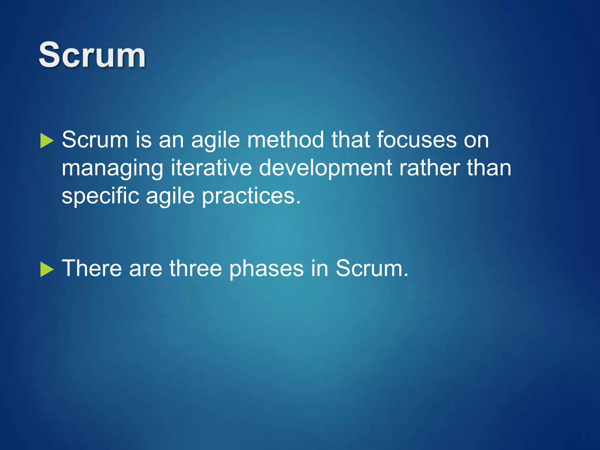 Scrum | PPTX | Business | Business and Finance