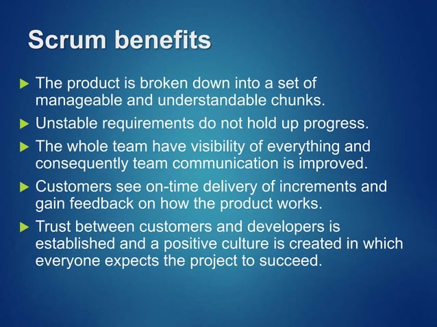 Scrum | PPTX | Business | Business and Finance