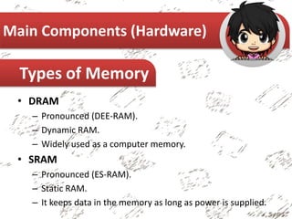 Parts of computer (Hardware) | PPTX