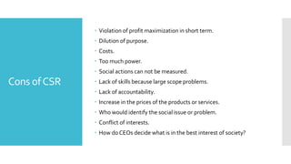 04. Corporate Social Responisbility | PPTX