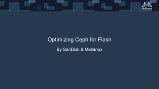 Ceph Day Amsterdam 2015 - Deploying flash storage for Ceph without compromising performance | PPTX