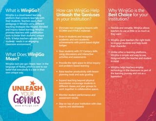 WinjiGo Brochure | PDF