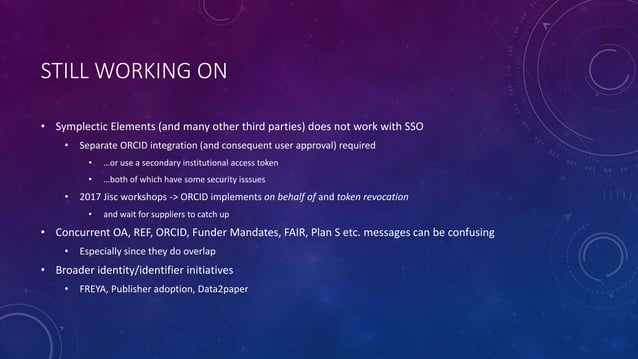 Oxford ORCID implementation | PPT