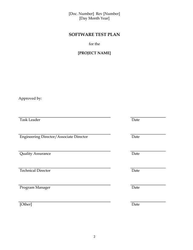 MIT SOFTWARE TEST PLAN | DOC | Standardized Testing | Educational ...