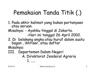 04 tanda titik | PPT