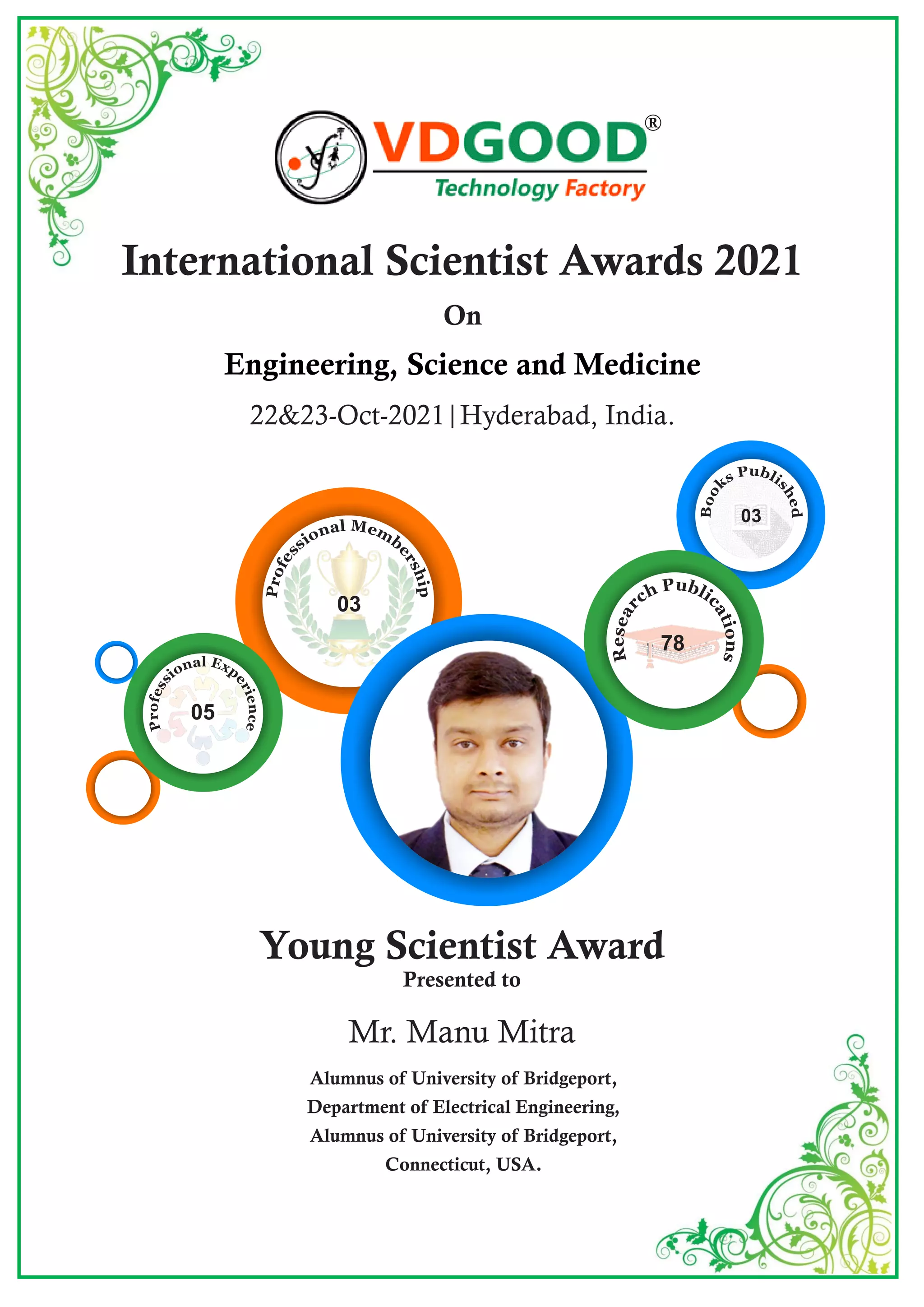 04. vdgood young scientist award (hyderabad) | PDF